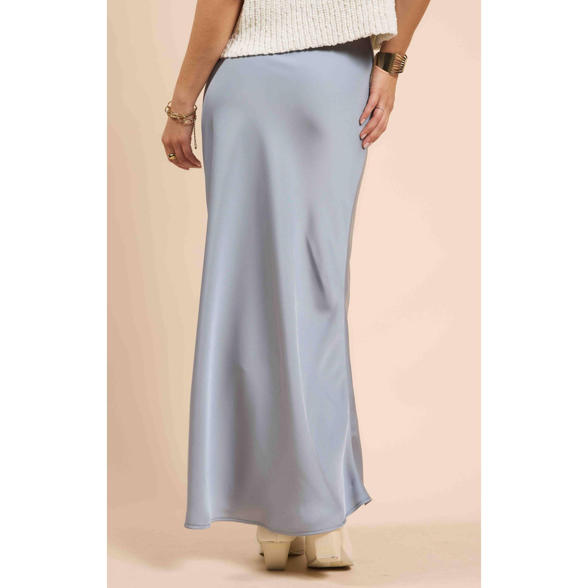 El Sol Maxi Slip Skirt | KC Closet Fashion Boutique